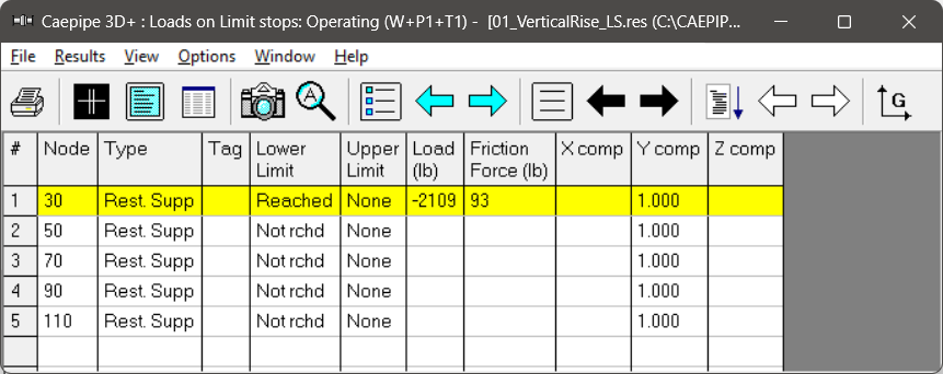 Tutorial on Tall Vertical Pipe Riser using CAEPIPE